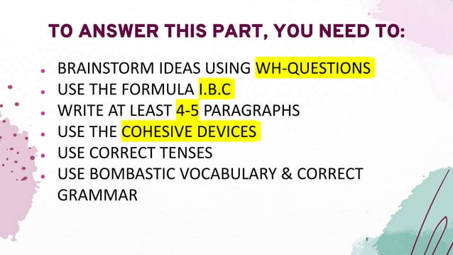 HOW TO WRITE SPM 1119/2 GUIDED WRITING.pptx | Smoking Cessation | Wellness