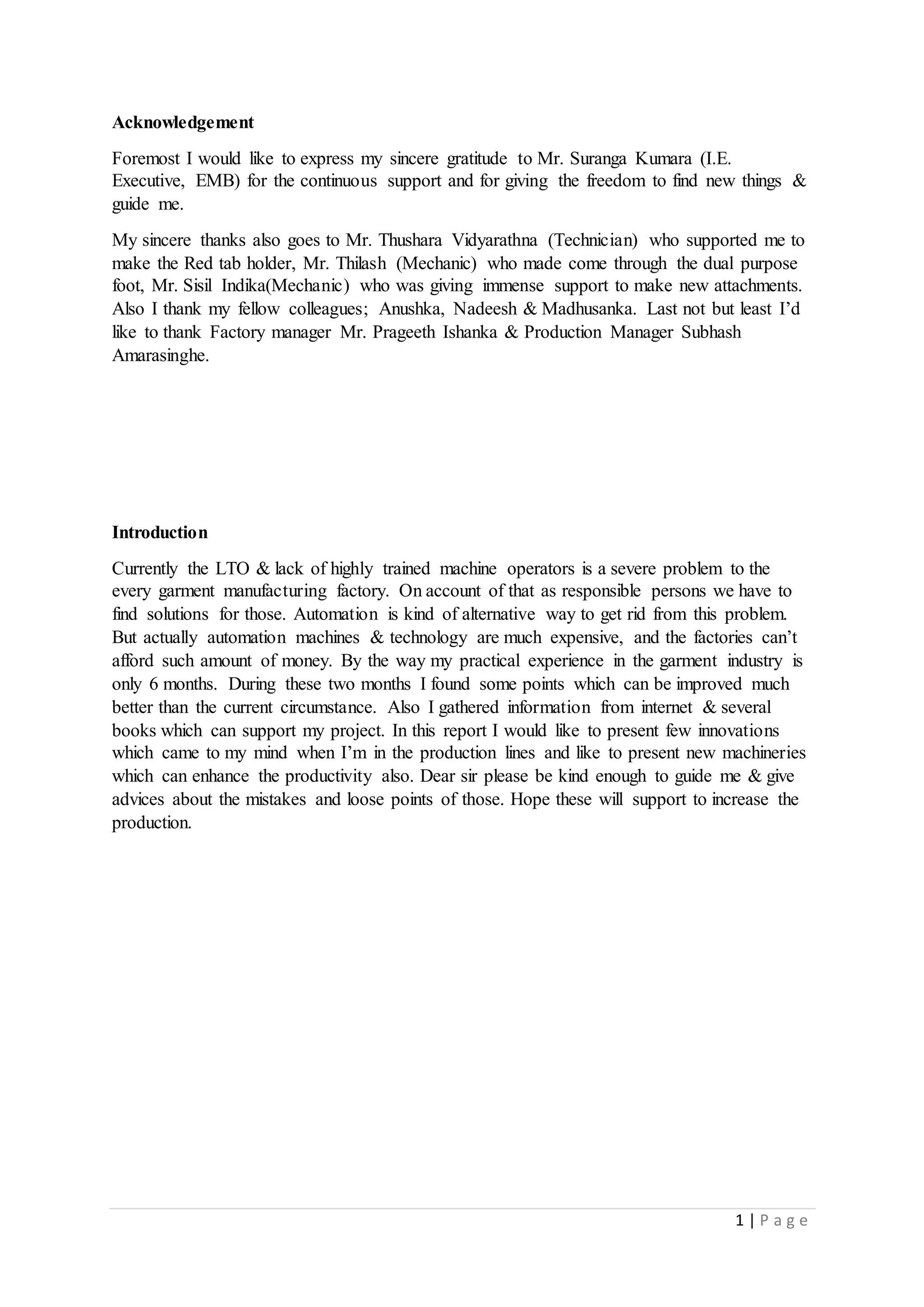 Orit Innovations & Suggestions | DOCX