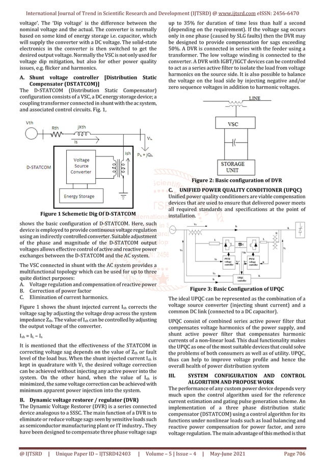 A Review on Optimization Techniques for Power Quality Improvement using DSTATCOM Neural Network ...