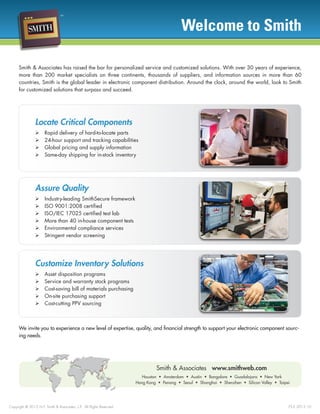 Welcome to Smith | PDF