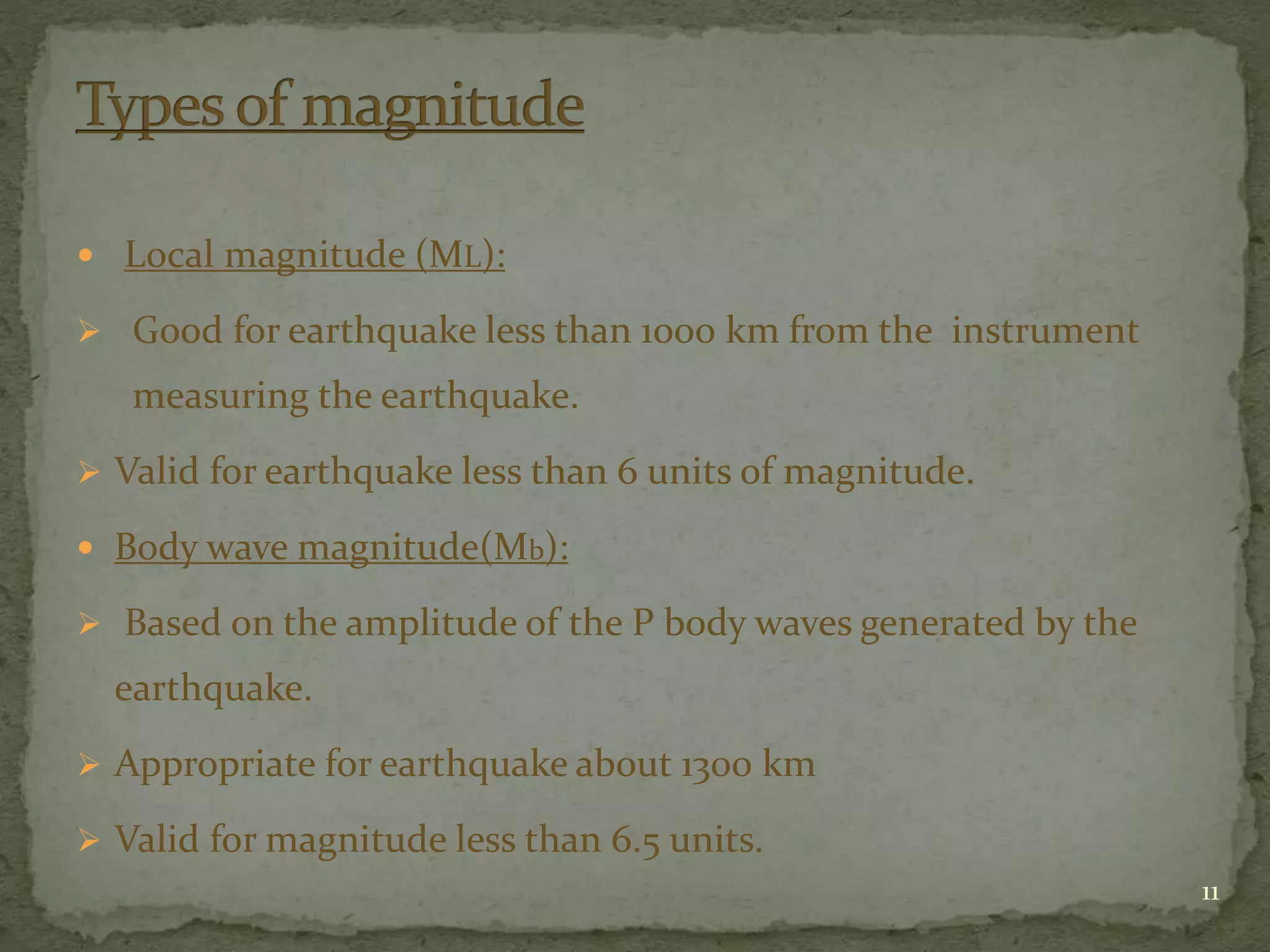 Earthquake and seismicity | PPTX