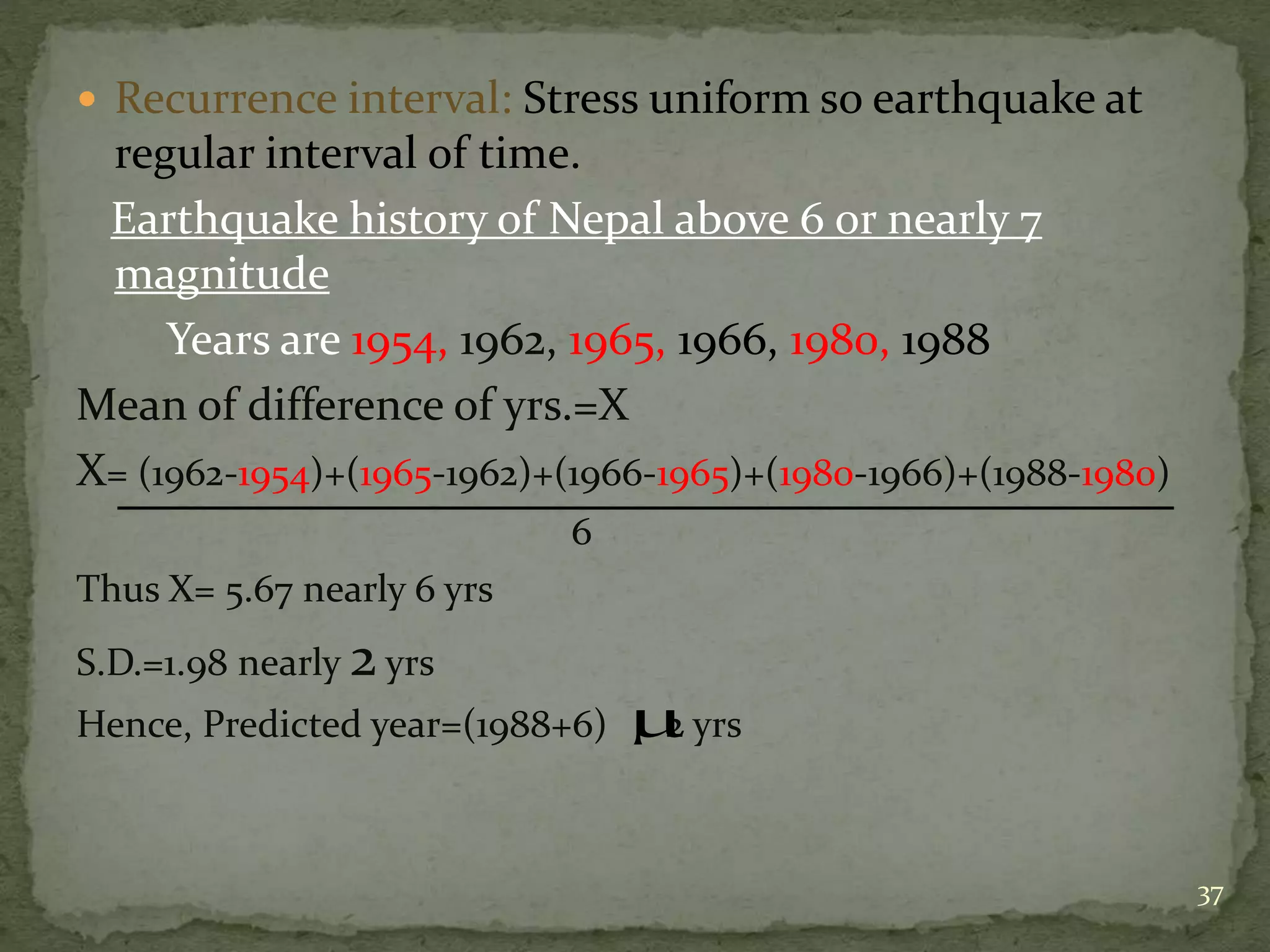 Earthquake and seismicity | PPTX