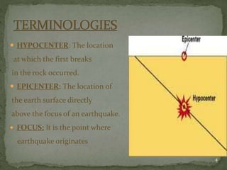 Earthquake and seismicity | PPTX