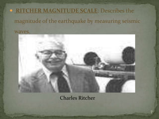 Earthquake and seismicity | PPTX