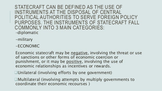 111 economic statecraft