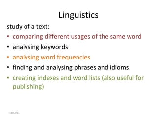 Concordancing 1 | PPT