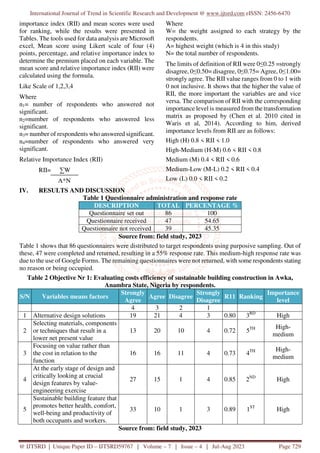Evaluating the Benefits of Cost Efficiency to Sustainable Building ...
