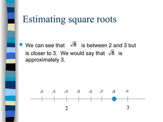 11_1 Square Roots and Irrational Numbers.ppt