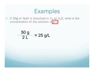 1 11 What Is Concentration | PDF