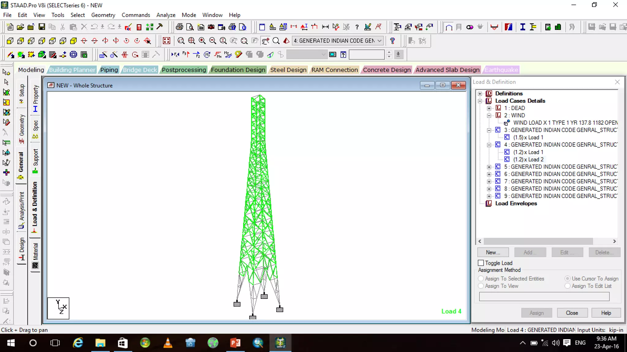 analysis and design of telecommunication tower | PPTX