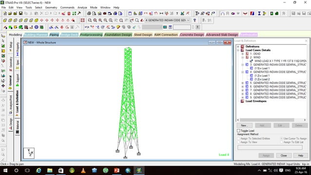 analysis and design of telecommunication tower | PPTX | Civil ...