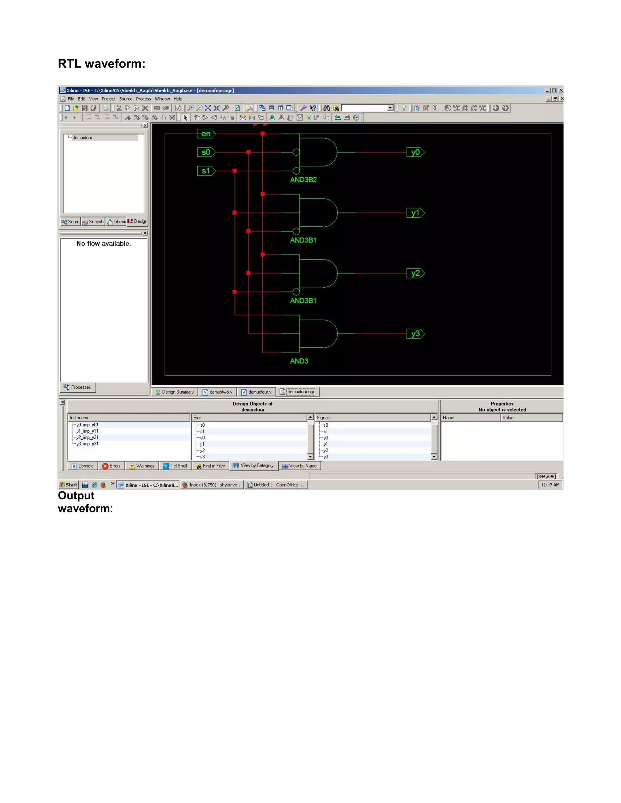 Verilog VHDL code Multiplexer and De Multiplexer | PDF