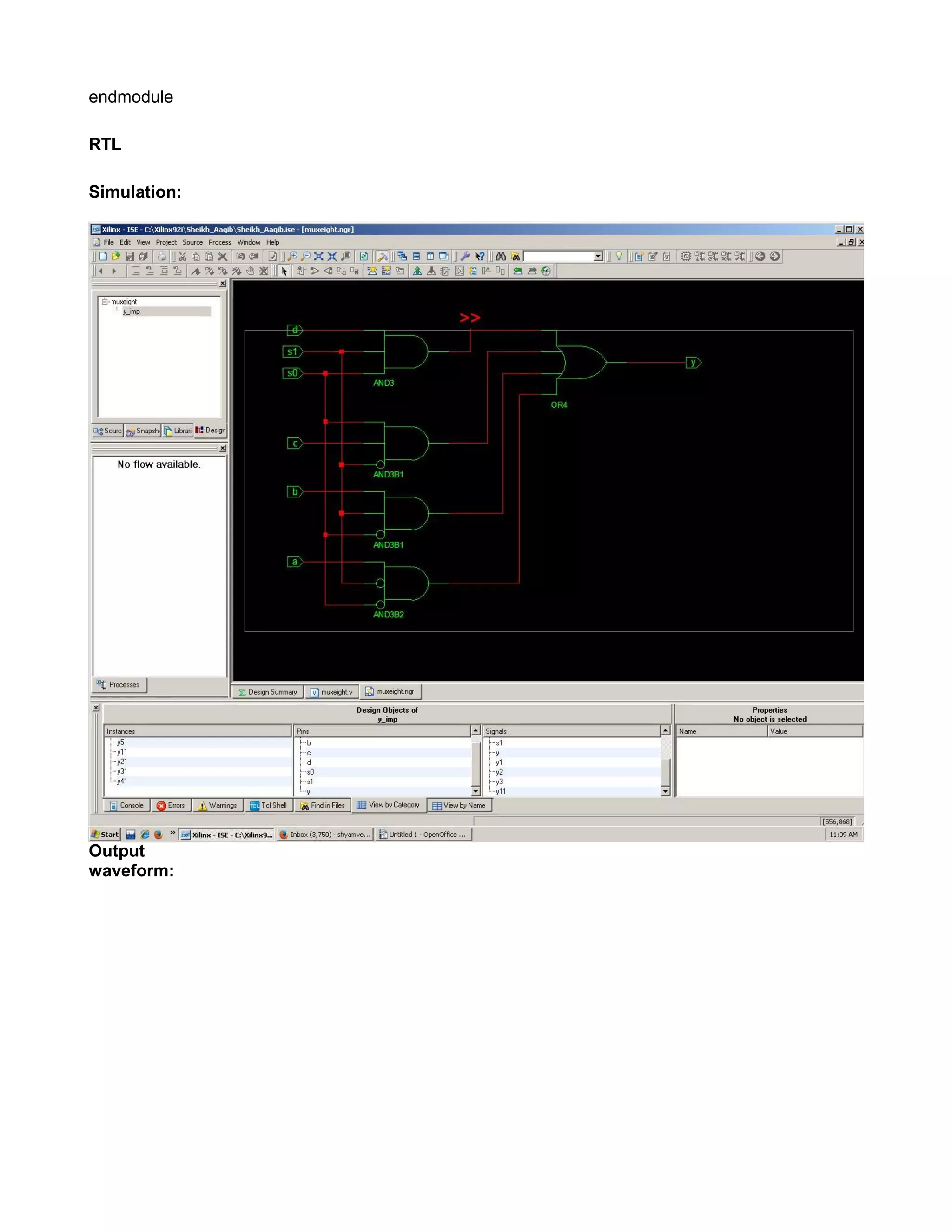Verilog VHDL code Multiplexer and De Multiplexer | PDF