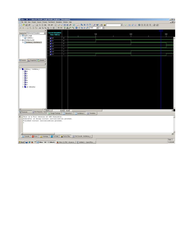 Verilog VHDL code Multiplexer and De Multiplexer | PDF