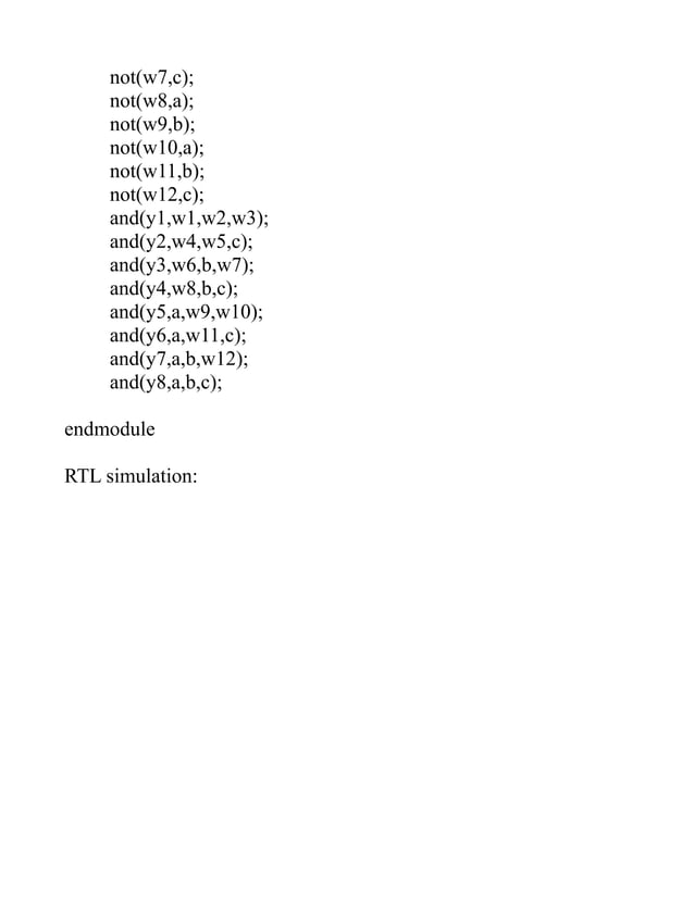 Verilog VHDL code Decoder and Encoder | PDF Verilog VHDL code Decoder and Encoder | PDF