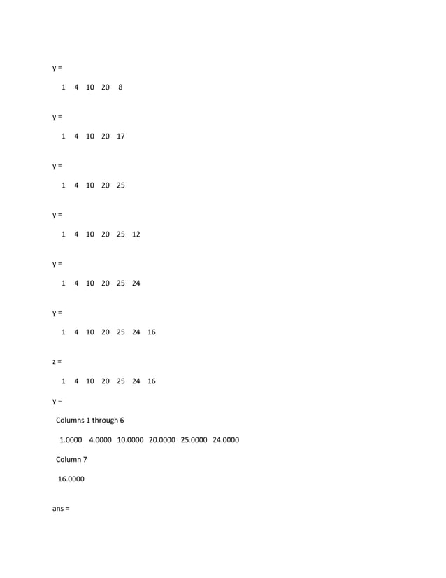 Circular convolution Using DFT Matlab Code | PDF Circular convolution Using DFT Matlab Code | PDF