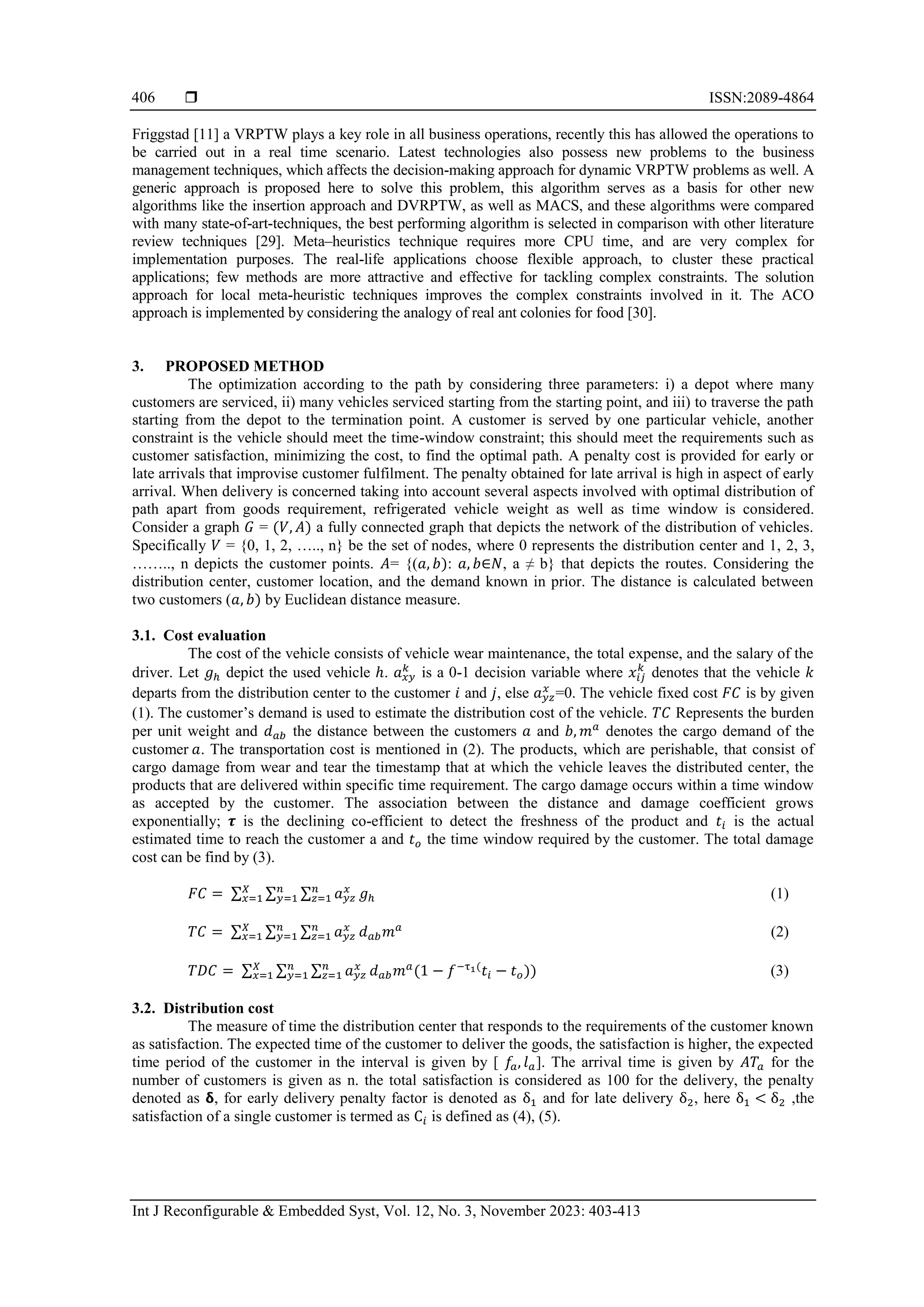 Route optimization via improved ant colony algorithm with graph network ... Route optimization via improved ant colony algorithm with graph network ...
