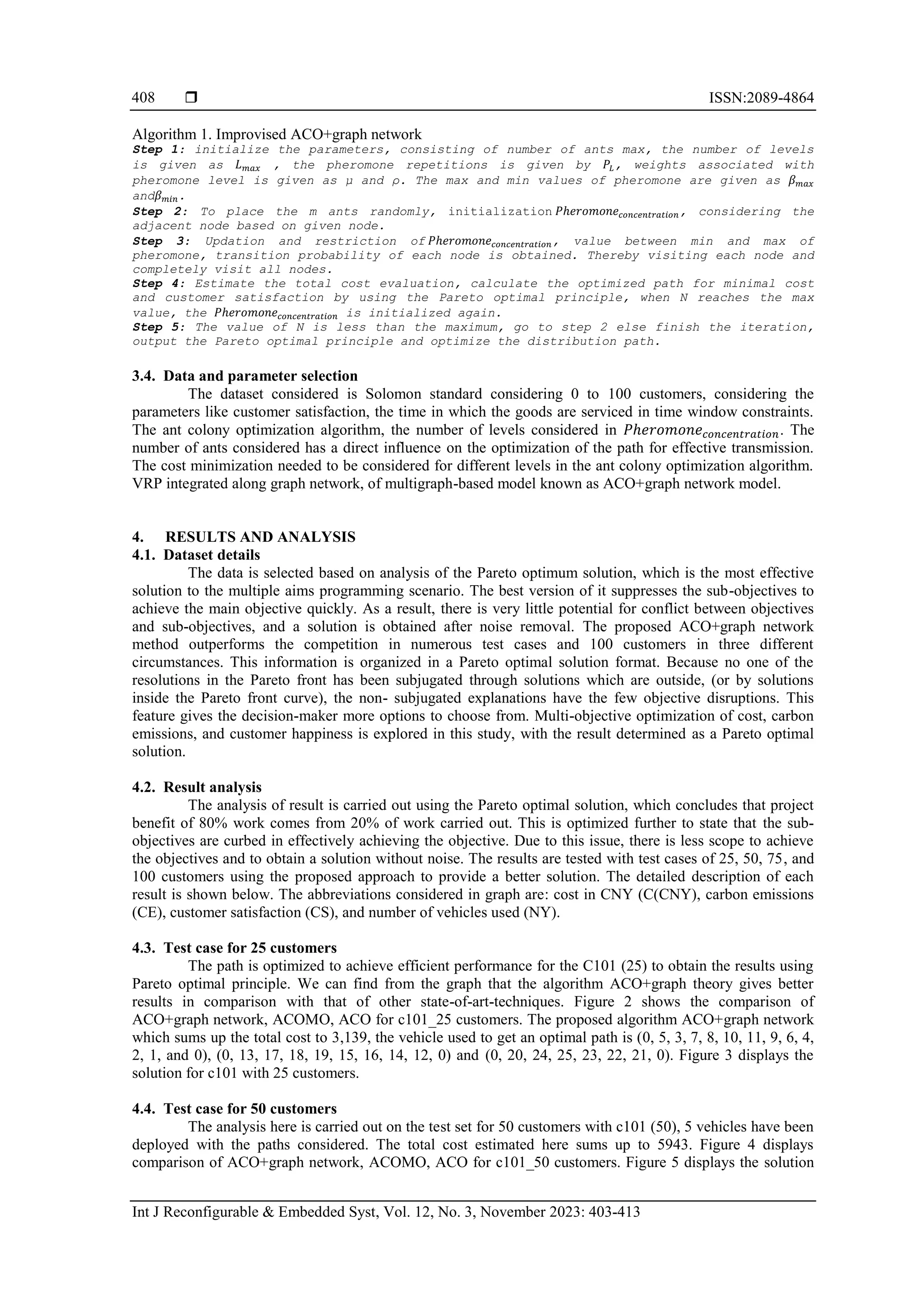 Route optimization via improved ant colony algorithm with graph network ... Route optimization via improved ant colony algorithm with graph network ...