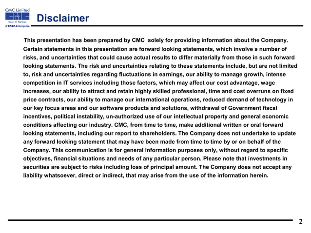 CMC_Analysts_Presentation_FY_07 | PPT