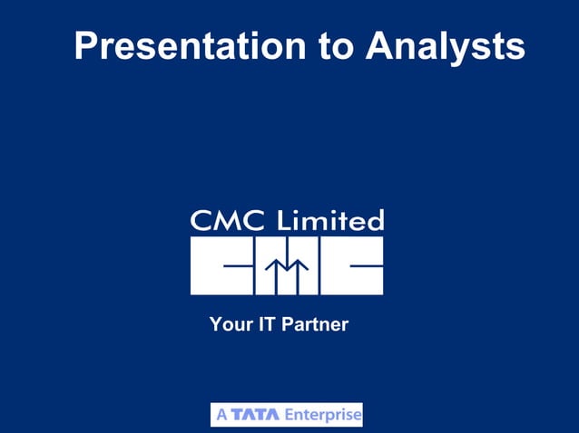 CMC Research Presentation | PPT