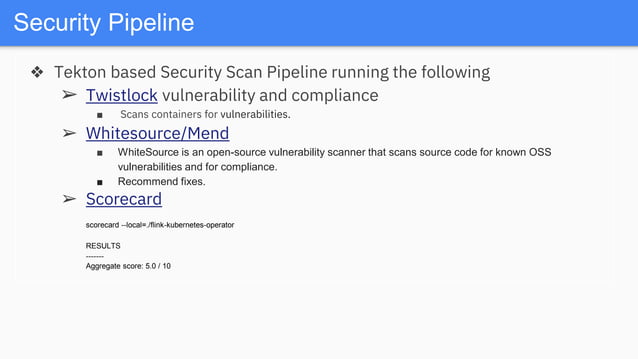 Using The New Apache Flink Kubernetes Operator In A Production Deployment Pptx Cloud