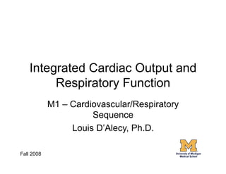 11.21.08(a): Integrated Cardiac Output and Respiratory Function | PDF