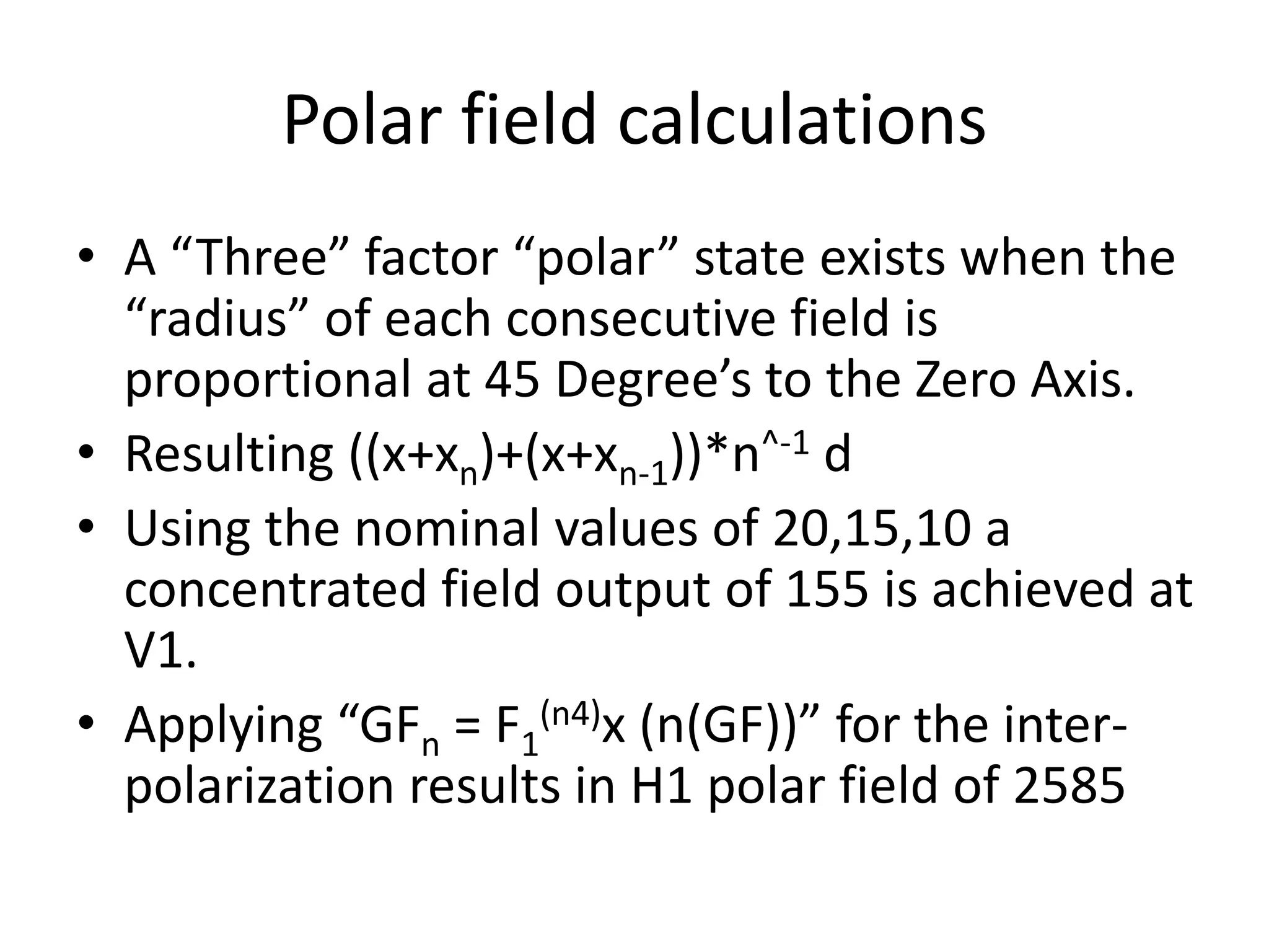 Radial Polarization Concentration E.M.C. | PPTX