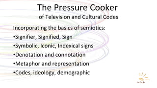 Television: Semiotics and Story Structure | PPT