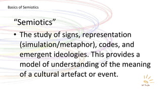 Television: Semiotics and Story Structure | PPT