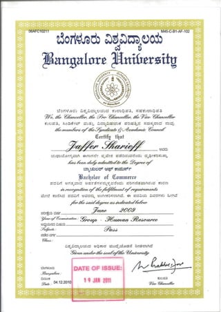 Graduation Certificate | PDF