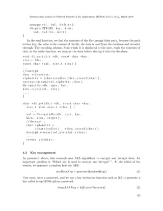 KVEFS: Encrypted File System based on Distributed Key-Value Stores and FUSE | PDF
