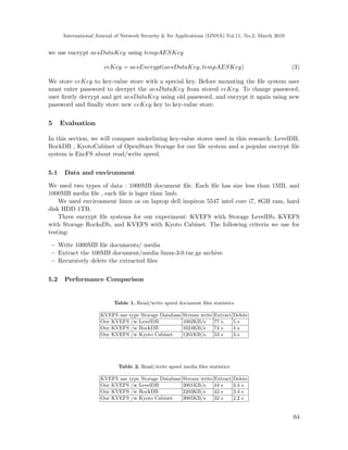 KVEFS: Encrypted File System based on Distributed Key-Value Stores and FUSE | PDF