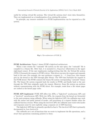 KVEFS: Encrypted File System based on Distributed Key-Value Stores and FUSE | PDF