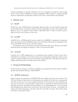 KVEFS: Encrypted File System based on Distributed Key-Value Stores and FUSE | PDF