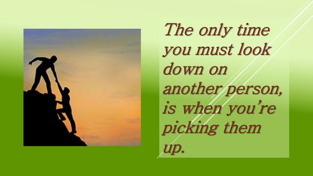 Expressing Humility When Helping Others | PPT