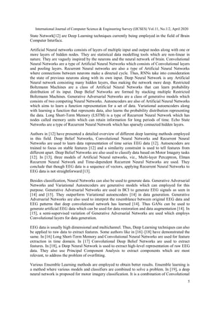 Overview of Machine Learning and Deep Learning Methods in Brain ...