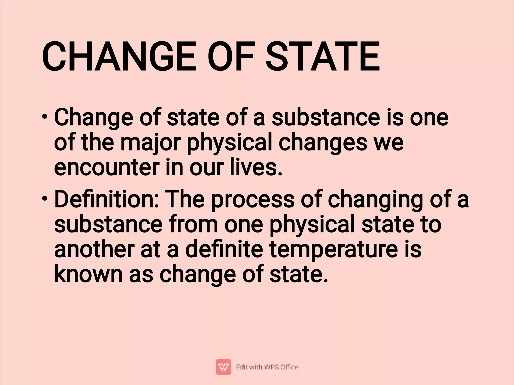 Changes around us | PPT