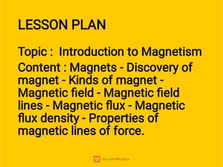 Magnetism and Electromagnetism | PPT