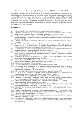 Learner Centered Network Models: A Survey | PDF