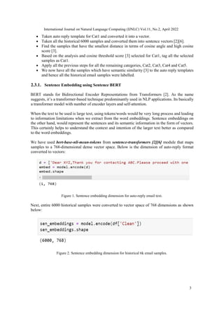 TEXT DATA LABELLING USING TRANSFORMER BASED SENTENCE EMBEDDINGS AND TEXT SIMILARITY FOR TEXT ...
