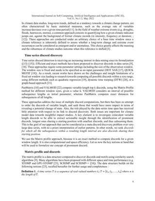 APPLICATION OF MATRIX PROFILE TECHNIQUES TO DETECT INSIGHTFUL DISCORDS ...