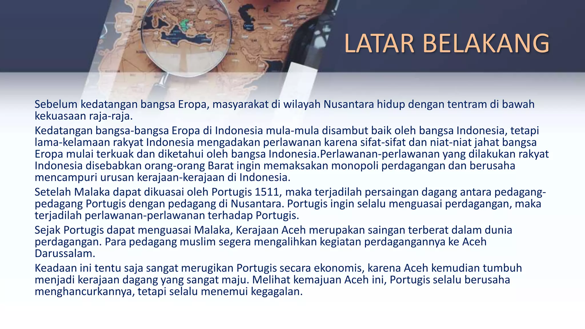 Perlawanan Rakyat Aceh Terhadap Portugis | PPTX