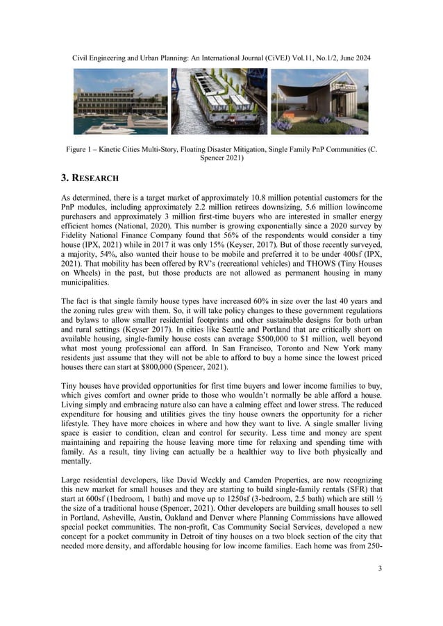 KINETIC CITIES: VIABILITY OF ADAPTABLE PNP CONTAINER MODULES FOR SMART ...