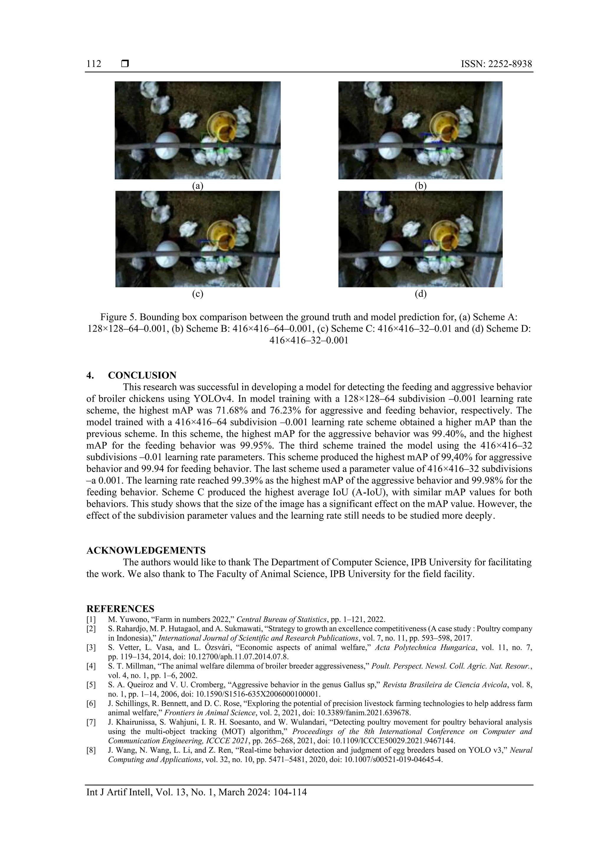 Automatic Detection Of Broiler S Feeding And Aggressive Behavior Using