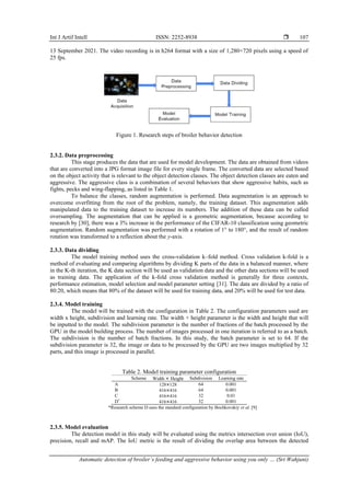 Automatic detection of broiler’s feeding and aggressive behavior using you only look once ...