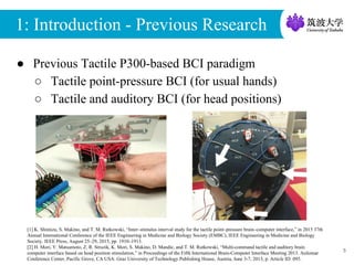 Tactile Brain-Computer Interface Using Classification of P300 Responses Evoked by Full Body ...