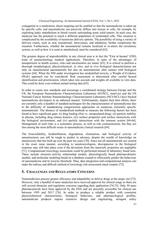 A General Overview of Nano Medicine-Efficacy in Therapeutic Science and ...