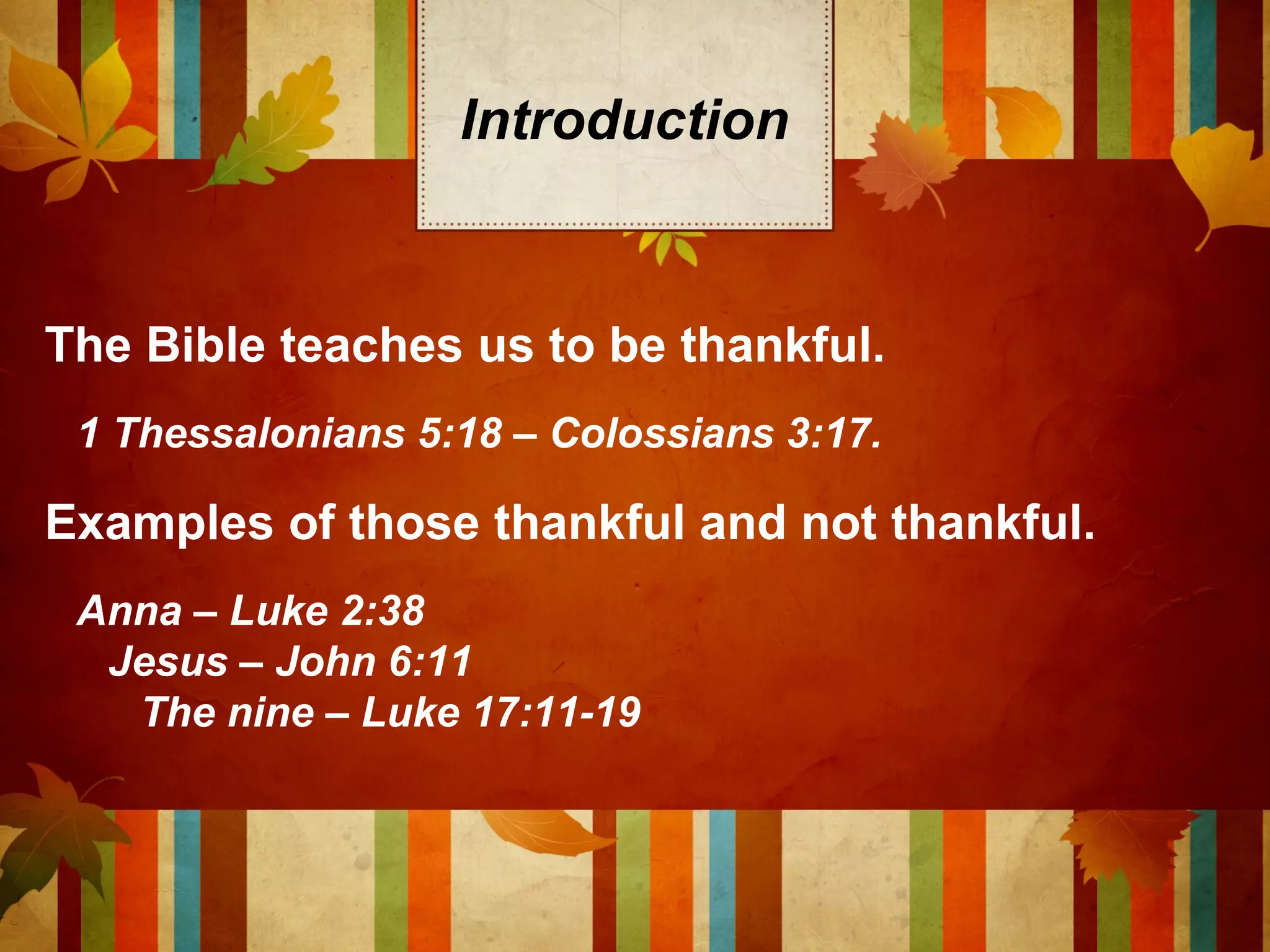 112314a things i am thankful for | PPT | Christianity | Religion ...