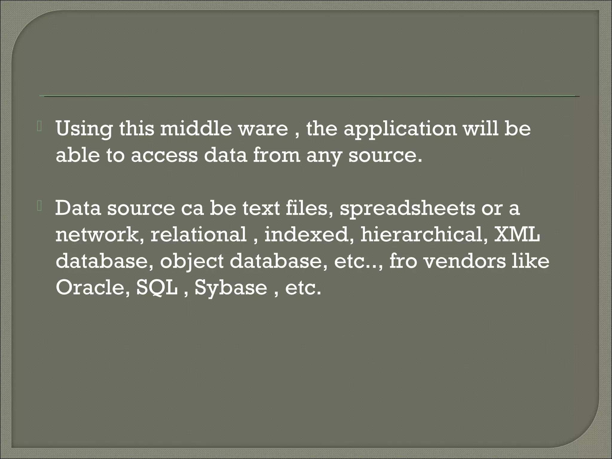 Architecture Of Mobile Computing Ppt Databases Computer Software And Applications