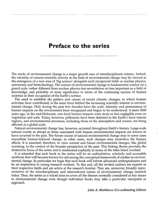 Natural Hazards And Environmental Change Bill Mcguire Ian Mason | PDF